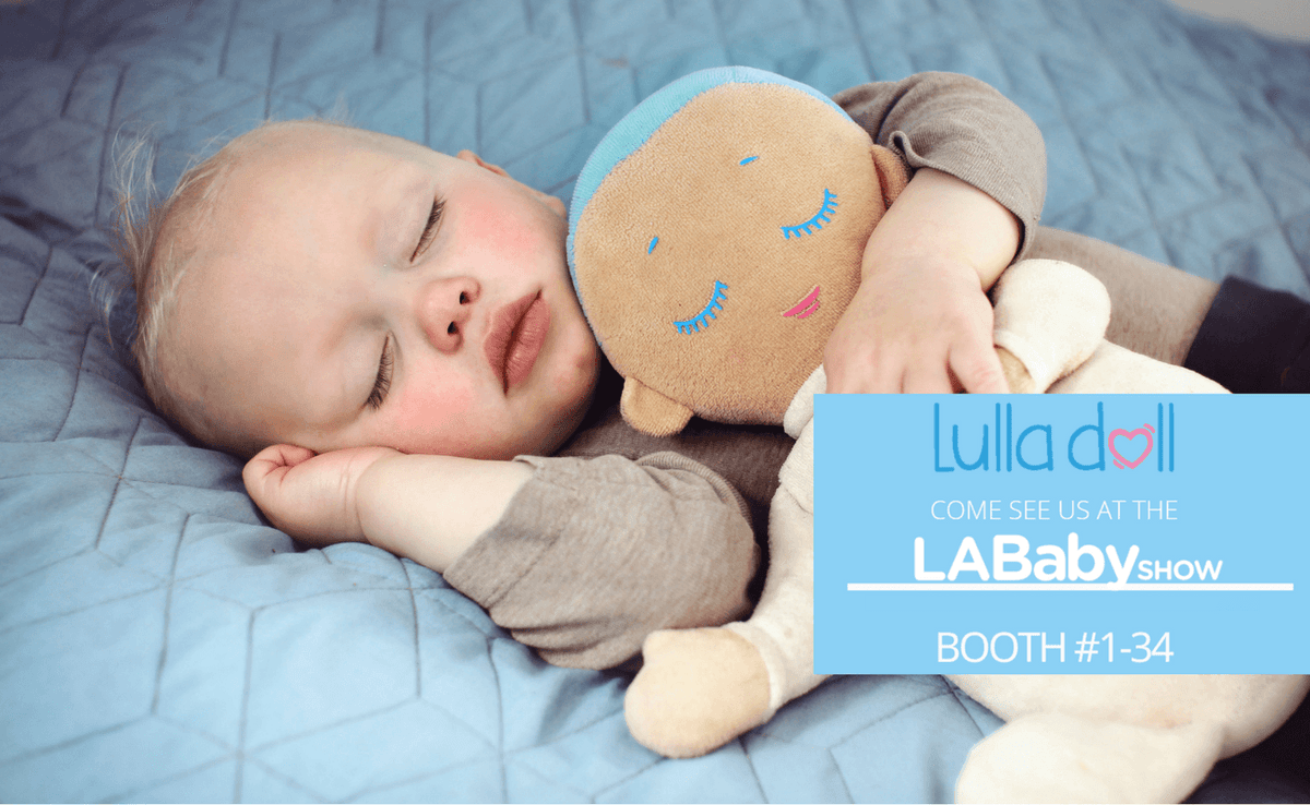 Lulla doll at the LA Baby Show - Lulla Doll USA